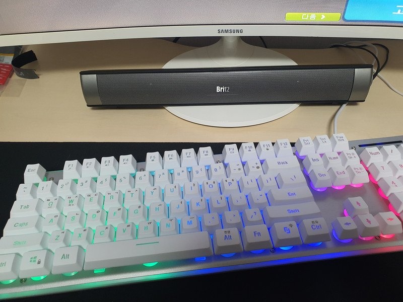 [공식판매점] 브리츠 BA-MK38 PC 사운드바 스피커/헤드셋/마이크단자/게이밍스피커/메탈그릴, 신세계적 쇼핑포털 SSG.COM